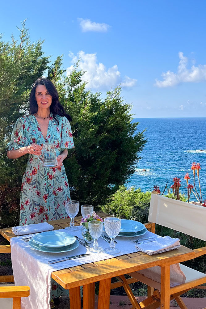 How to set a beautiful summer table: tips from Csaba dalla Zorza | Sambonet