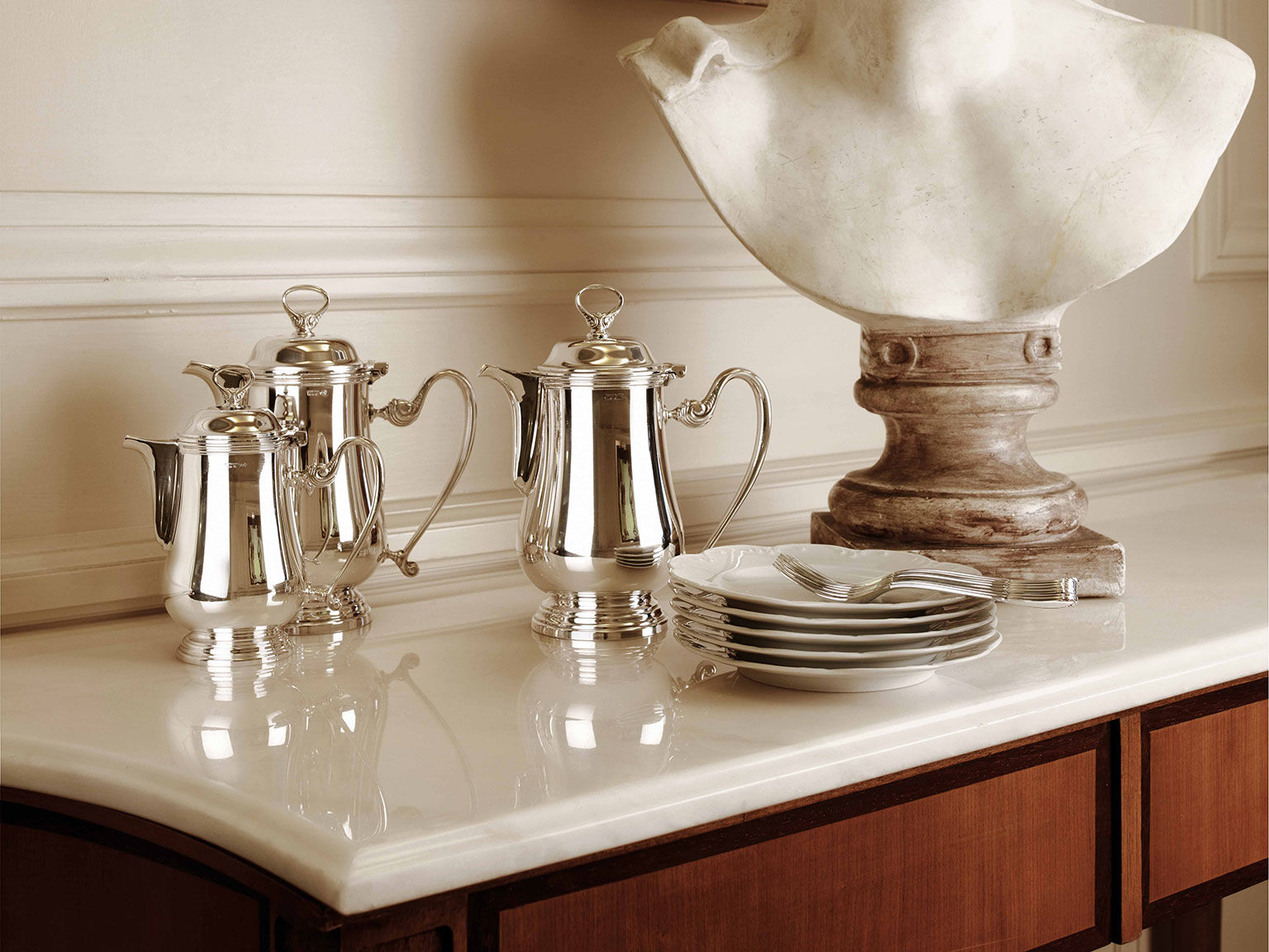 Stainless steel coffeepots and teapots | Sambonet