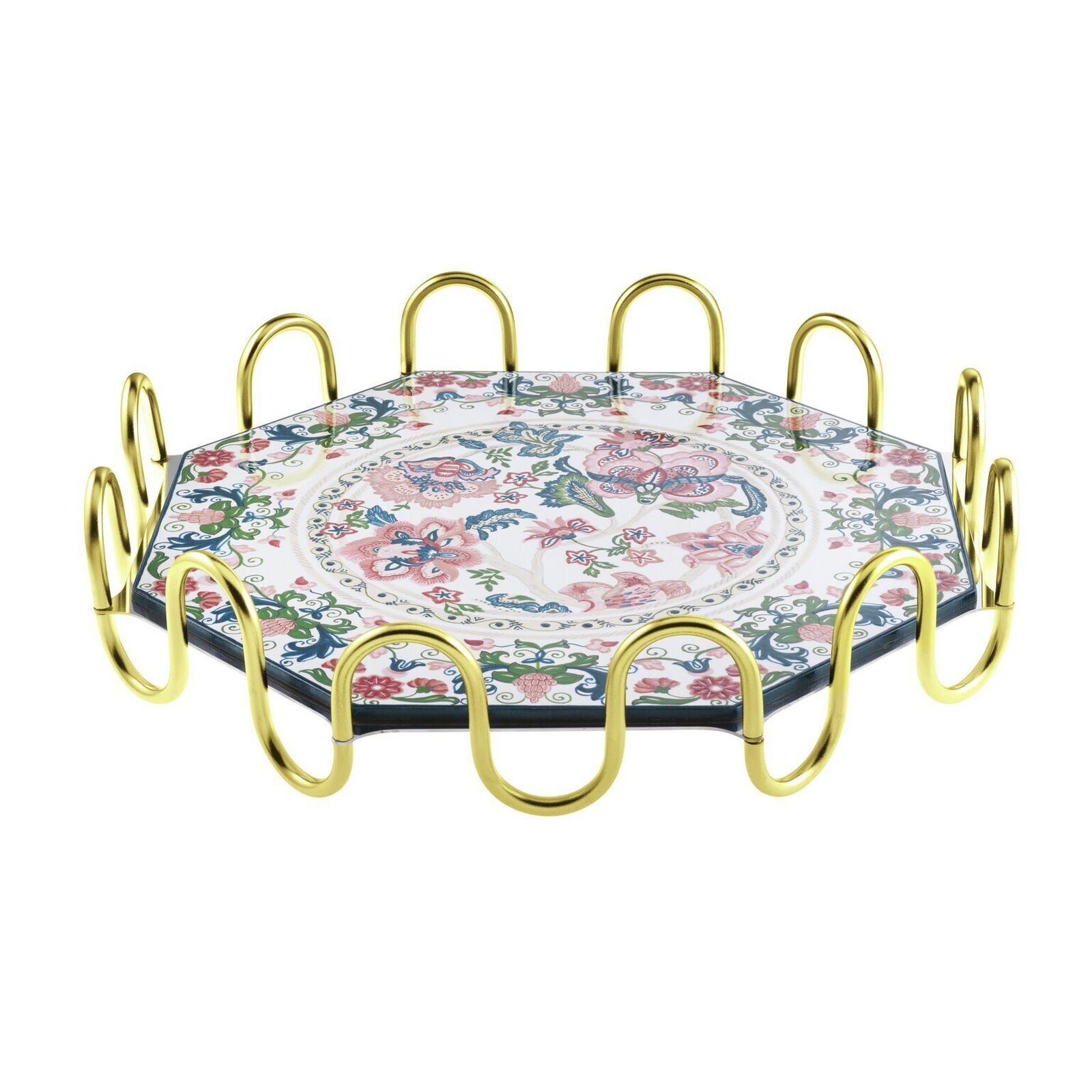 Tray / centerpiece, PVD Mirror PVD Gold, Kyma, Sambonet